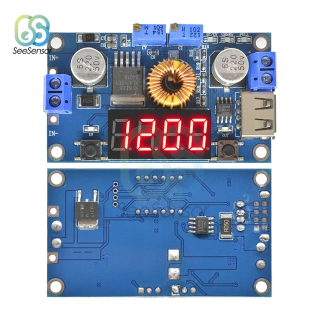 Power Converter Step Down 5A Adjustable Power LED Driver Step Down ...