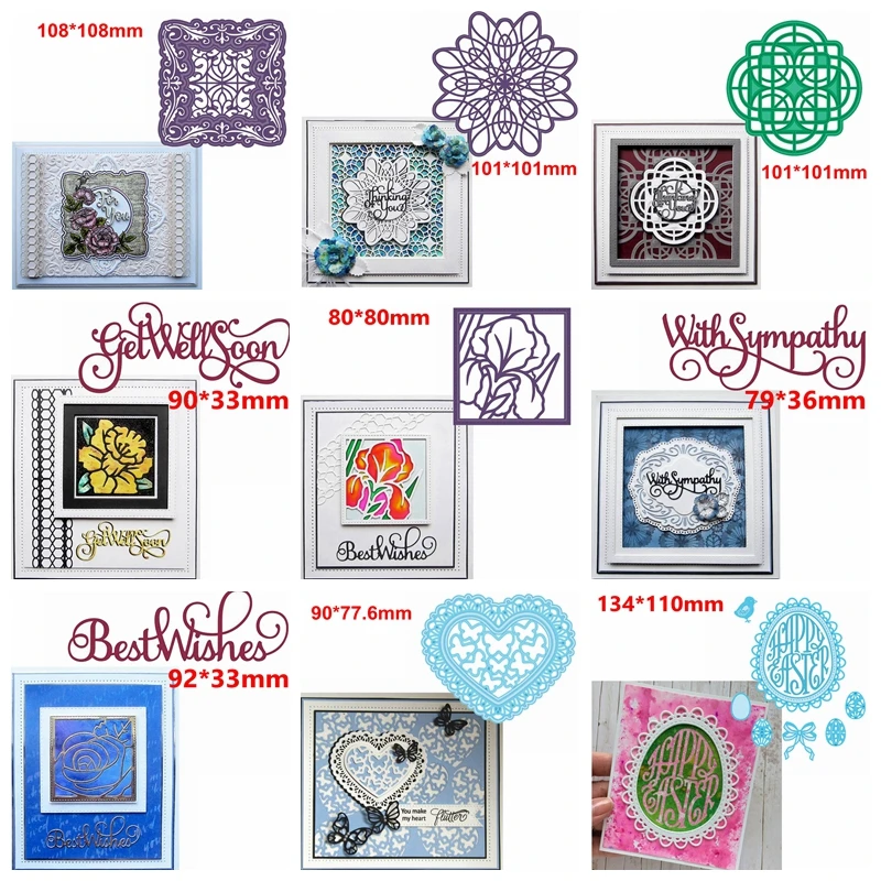 Metal Cutting Dies - Die Cuts New Diy Scrapbook Card Making Metal ...