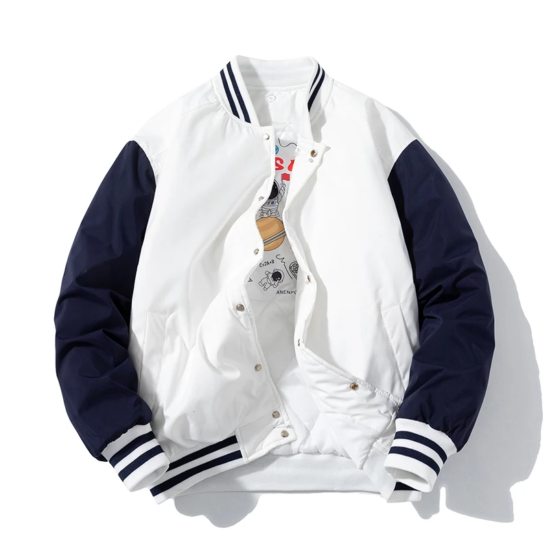 Winter Varsity Jacket Men Women Streetwear Basketball Jacket Fashion ...