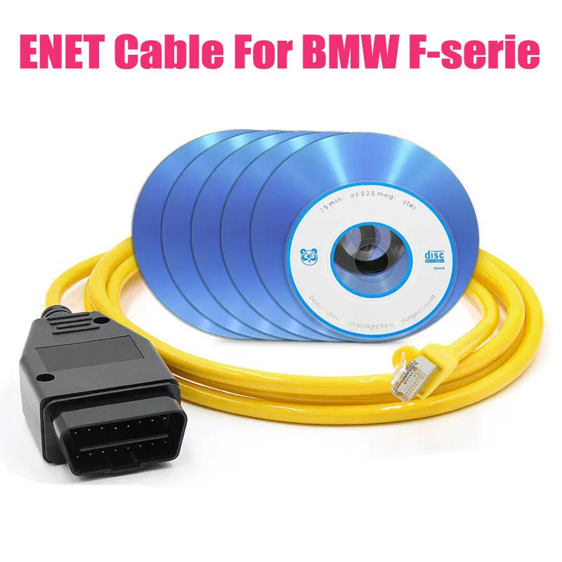 E-SYS BMW ENET Cable for F-serie ICOM OBD2 Coding Diagnostic Interface ...