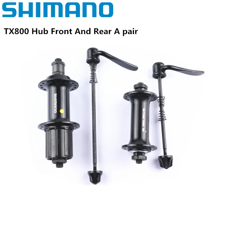 Shimano TOURNEY TX800 Series TX800 Hub Front And Rear For MTB Bike Rear ...