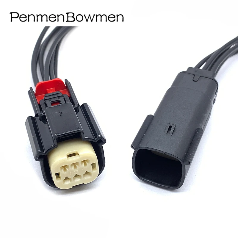 포드 몬데오용 방수 커넥터 와이어 하네스 암컷, 6 핀 몰렉스 오토 1.5mm 33482-0601 33472-0601 범퍼 ...