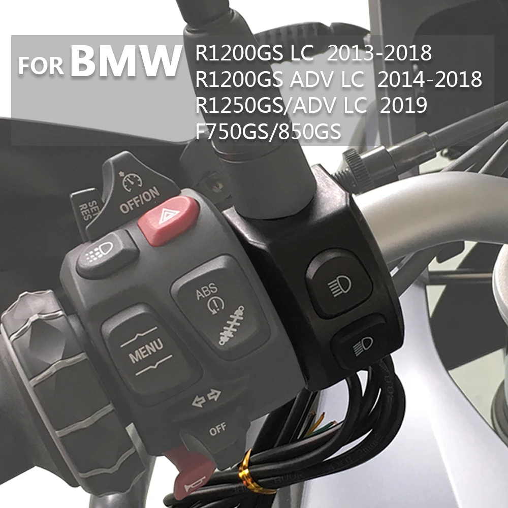 For Bmw R1200gs R1250gs F850gs F750gs Adv Enture Lc Handle Led Fog ...