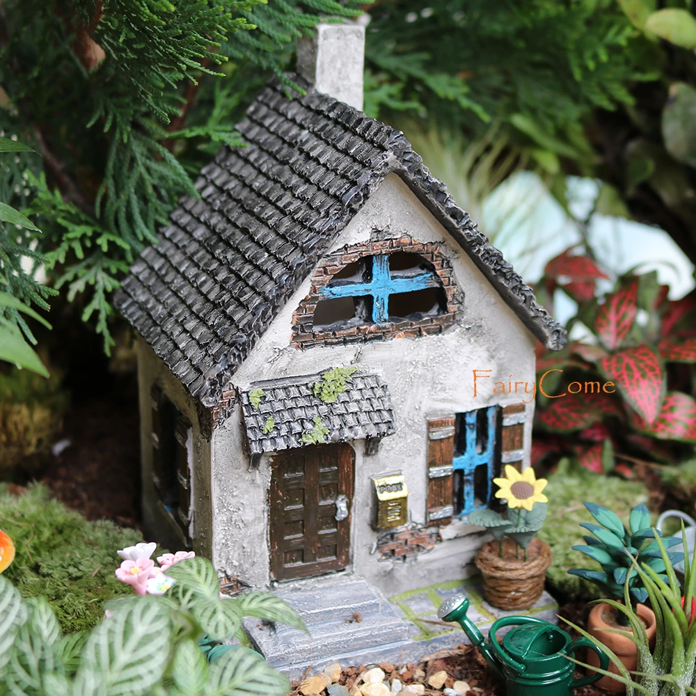 Miniature Cottage Fairy House | Fairy Garden Cottage House | Country ...