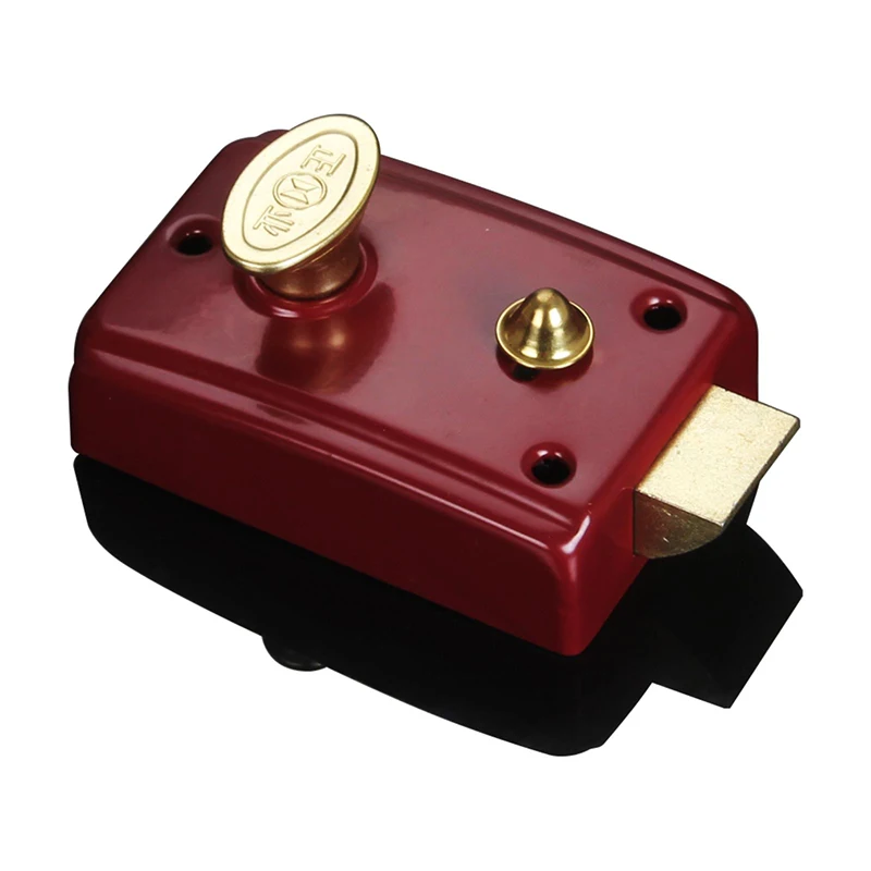 Retro Exterior Door Retro Red Locks Security Anti-theft Lock Multiple ...