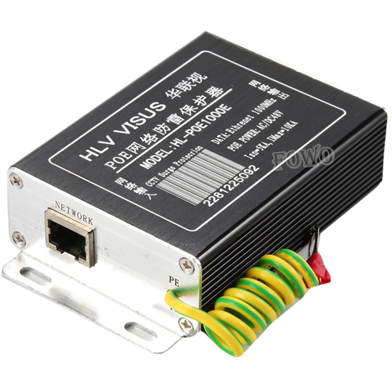 IP Camera Network POE Switch RJ45 & POE Surge Protector,Protection ...