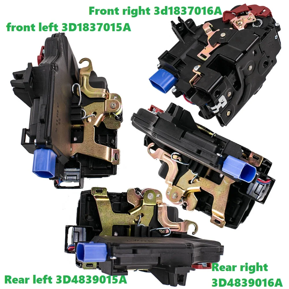 FRONT-LEFT-3D1837015-DOOR-LOCK-ACTUATOR-CENTRAL-MECHANISM-FOR-GOLF-5-V ...