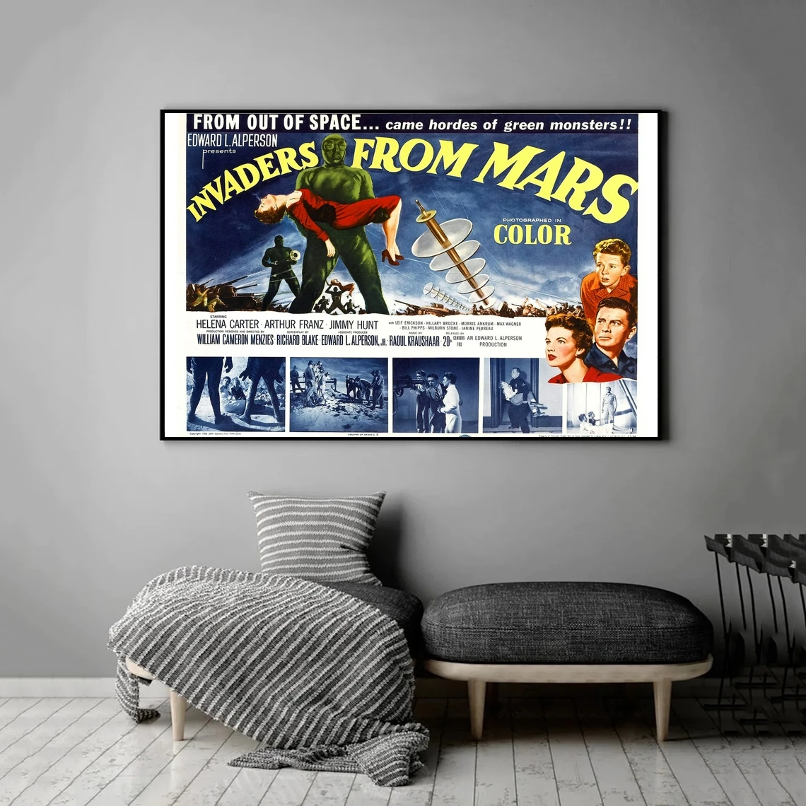 Invaders From Mars 1953 Poster