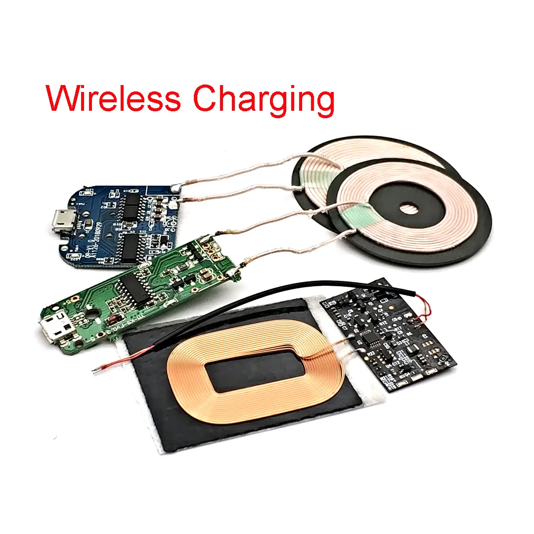 New-Qi-Fast-Wireless-Charger-PCBA-Circuit-Board-Transmitter-Module-Coil ...