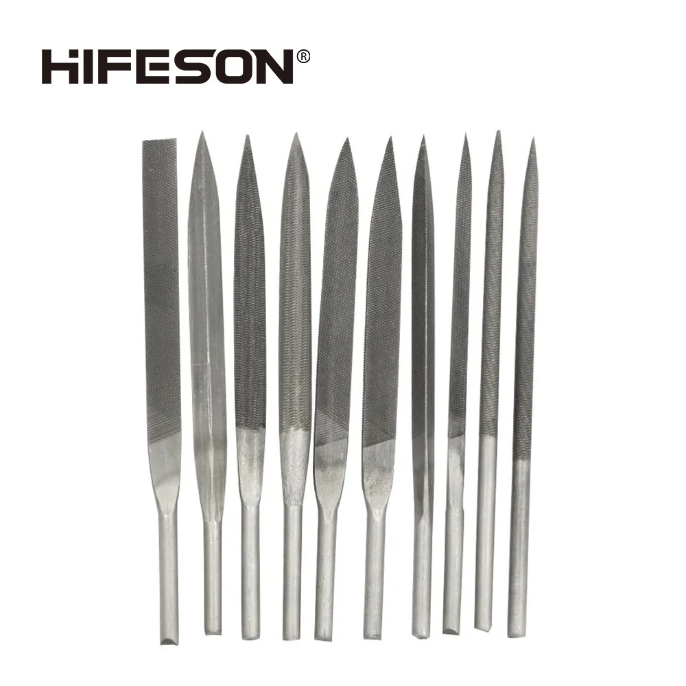 HIFESON-Steel-File-3MM-5MM-Air-File-Bit-Flat-File-Half-Round-File-Round ...