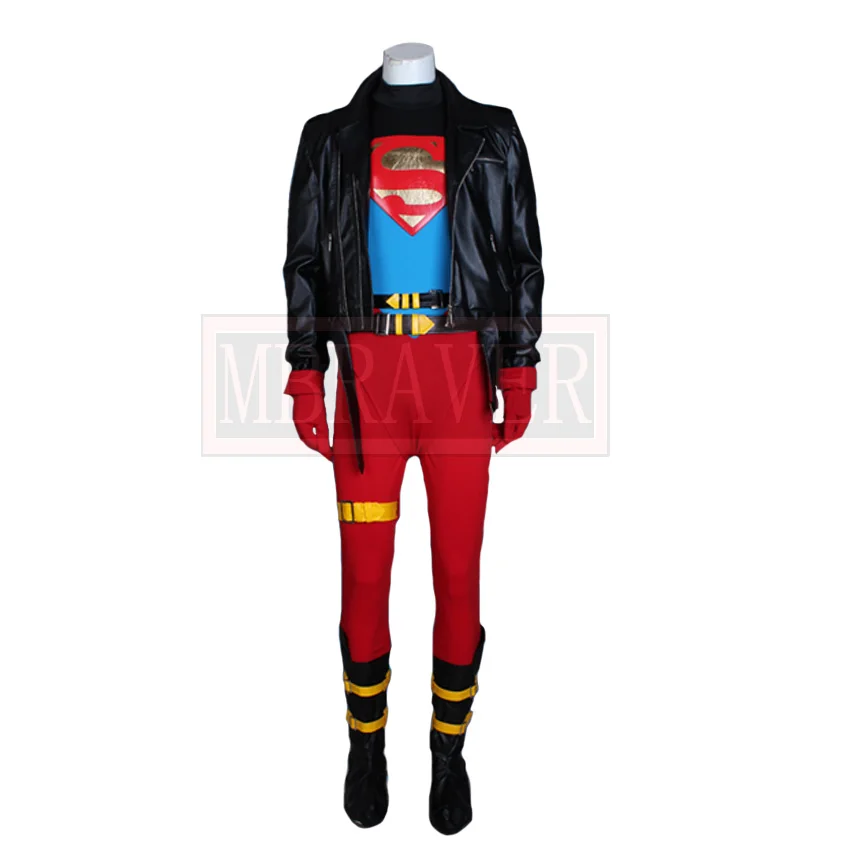 Superhero-Conner-Kent-Superboy-Kon-El-Halloween-Cosplay-Costume ...
