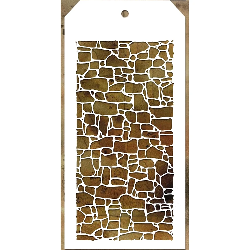 2021-New-Label-Tag-Plastic-Stencil-For-DIY-Craft-Making-Hollow-Out ...