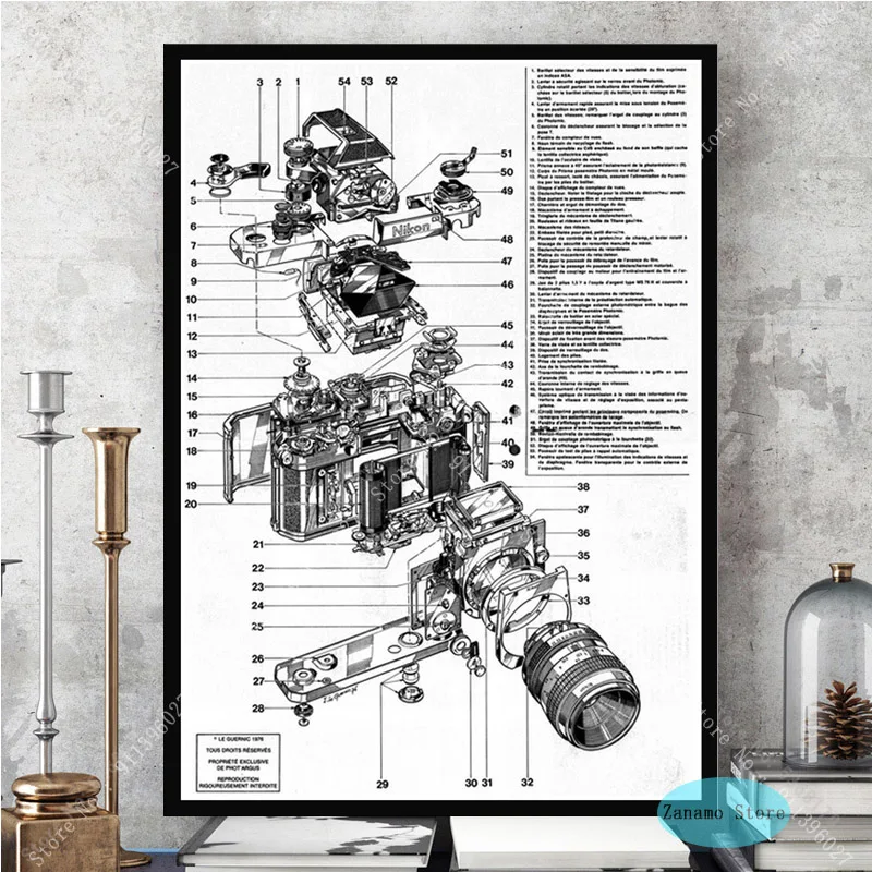 Nikon Camera Diagram