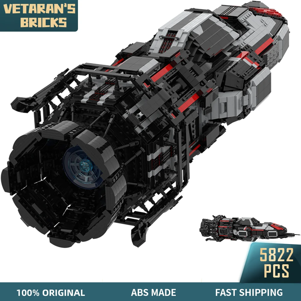Moc Rocinante The Expanse Shuttle Spaceship Star Travel Wars Model ...