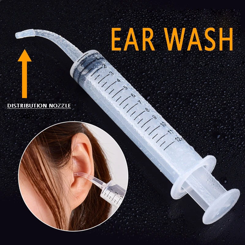 Ear Washing Device To Wash The Ear Pierced Ear Canal Absorbing Water ...