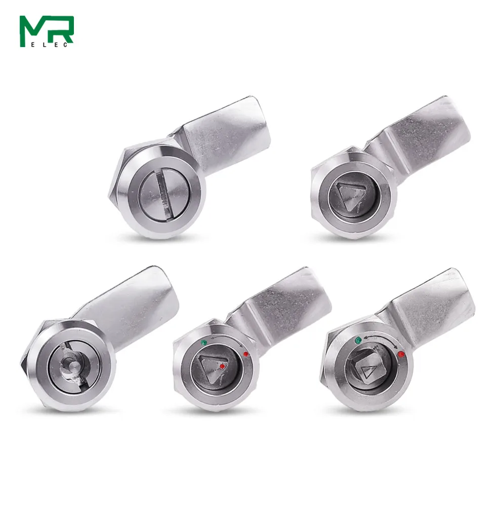 1set 22mm installation Power distribution cabinet lock panel lock 304 ...