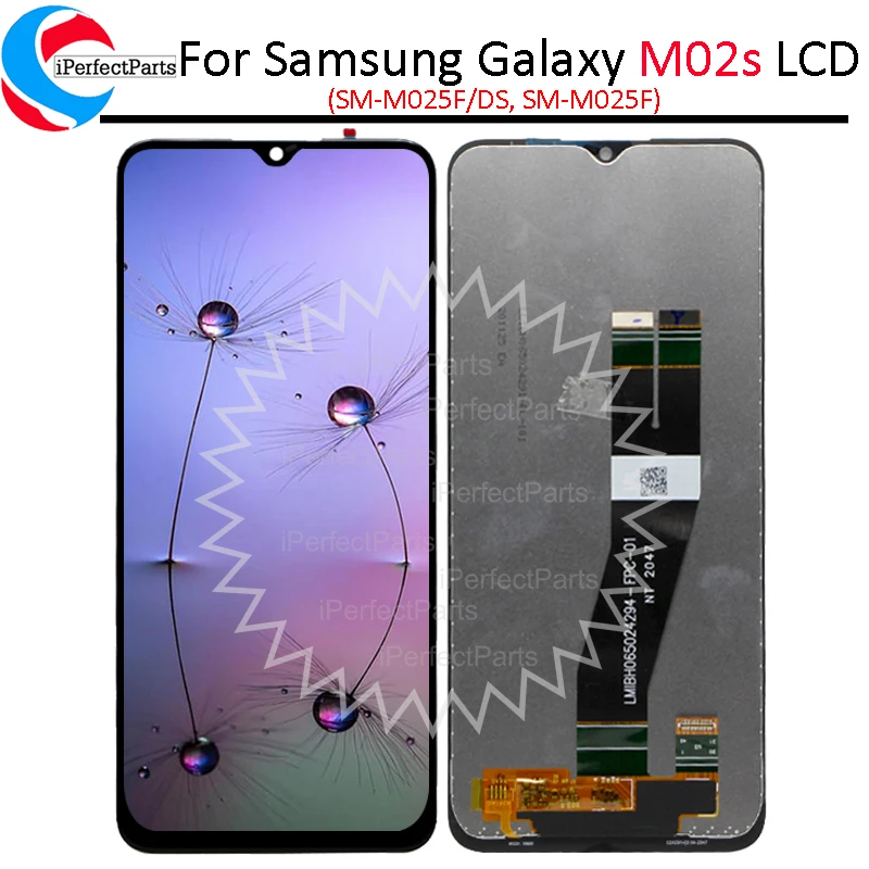 6.5'' For Samsung Galaxy M02s LCD SM-M025F/DS Display Touch Panel ...