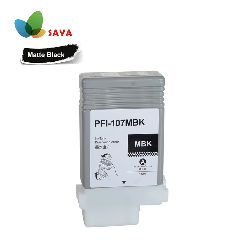 Pfi-107 Compatible Ink Cartridge For Canon Ipf670 Ipf680 Ipf685 Ipf770 ...