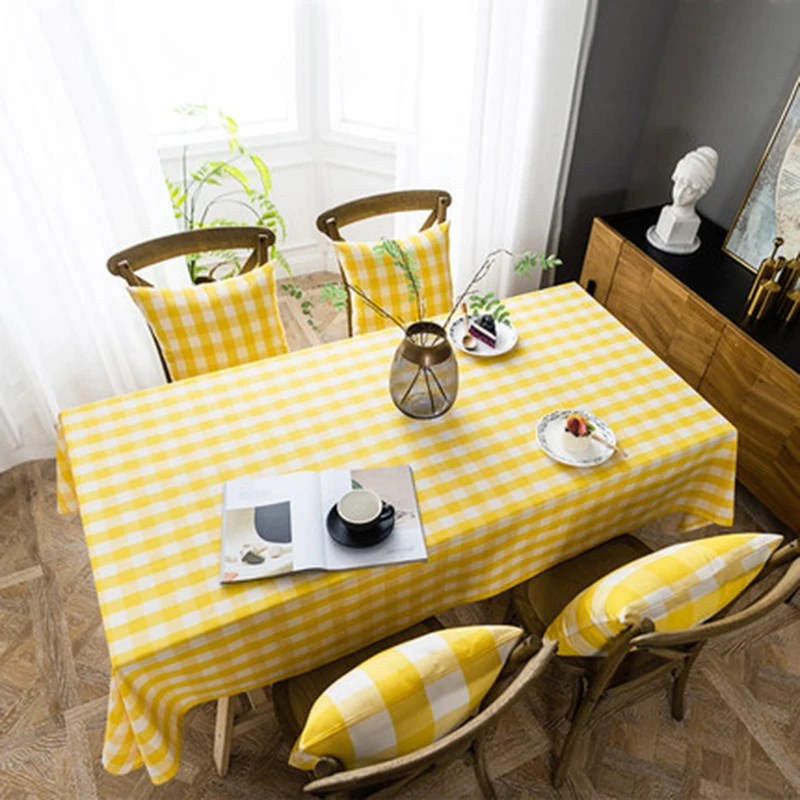 Yellow Checkered Border