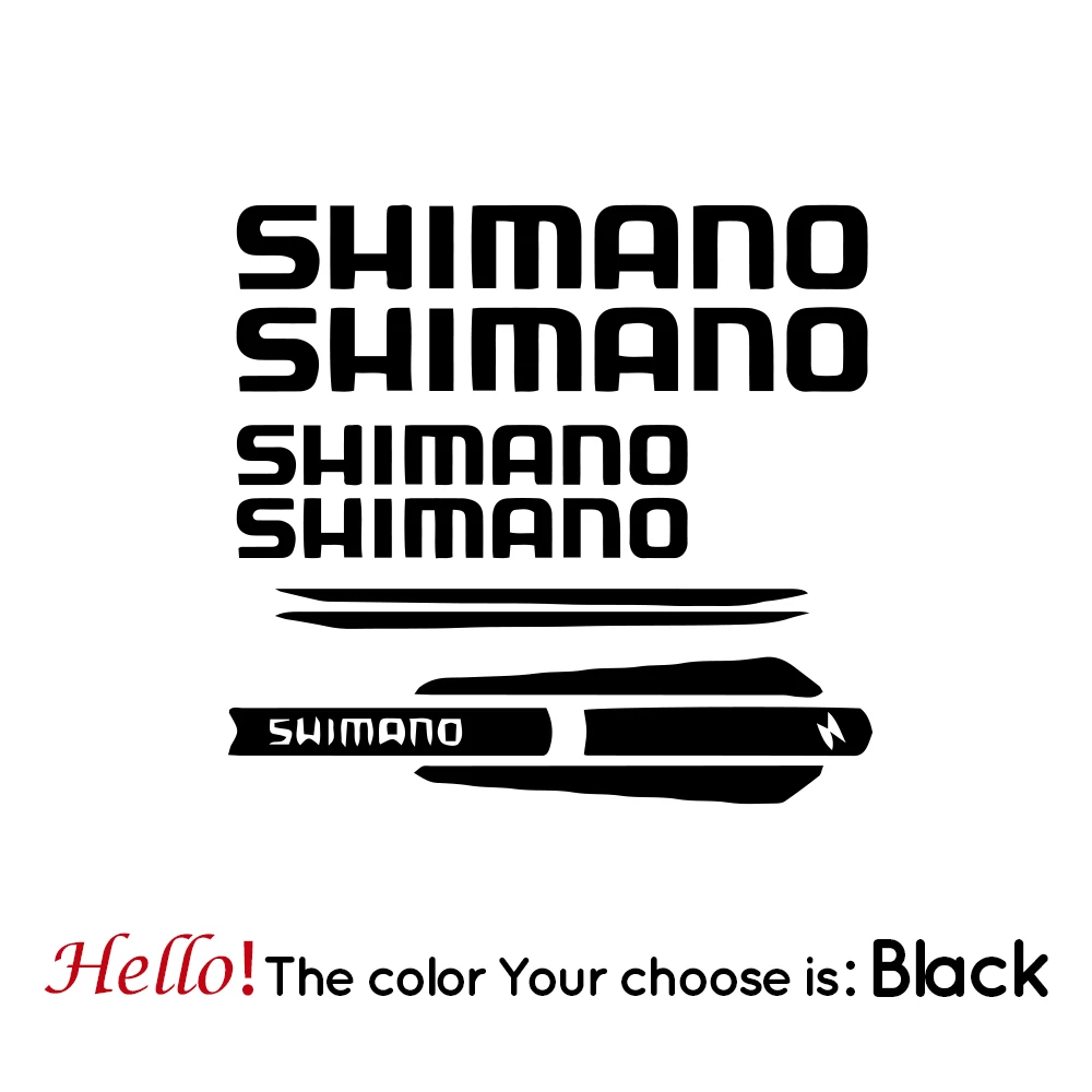 Car-Stickers-SHIMANO-Bicycle-Mountain-Bike-Frame-Decorative-Decals ...