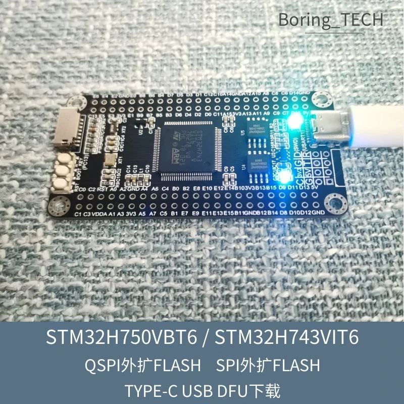 STM32H7 development board STM32H750VBT6 STM32H743VIT6 core board ...