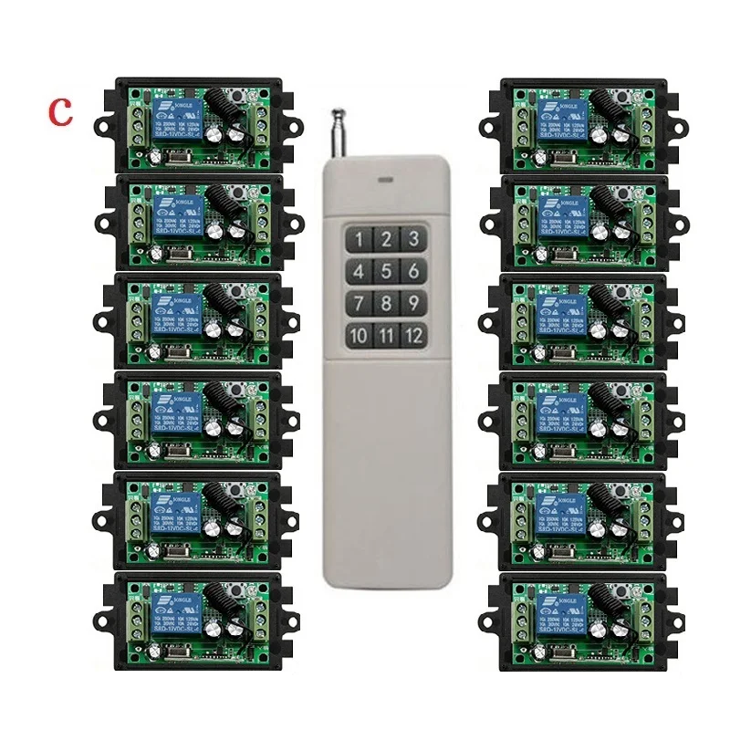 3000M-Long-Range-DC12V-1CH-RF-Wireless-Remote-Control-Relay-Switch ...