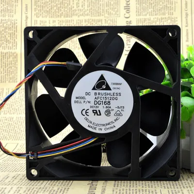 Delta 15050 12V 1.80A AFC1512DG 15CM large air volume cooling fan - Cocoolingdirect