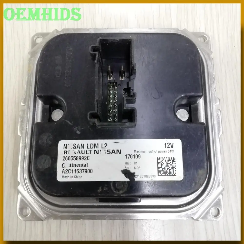 Oemバラストコントロールユニット,ledヘッドライトに使用されるオリジナルモジュール,260558992c 260558993e ...