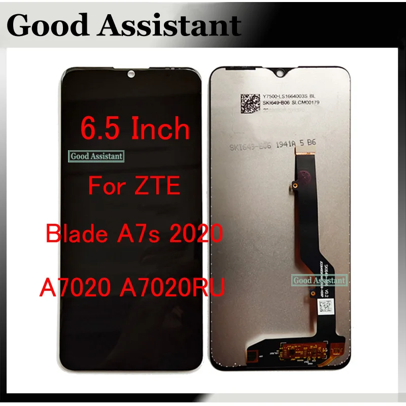 6.5" AAA LCD For ZTE Blade A7s 2020 A7020 A7020RU LCD Display Touch Screen Digitizer Assembly ...