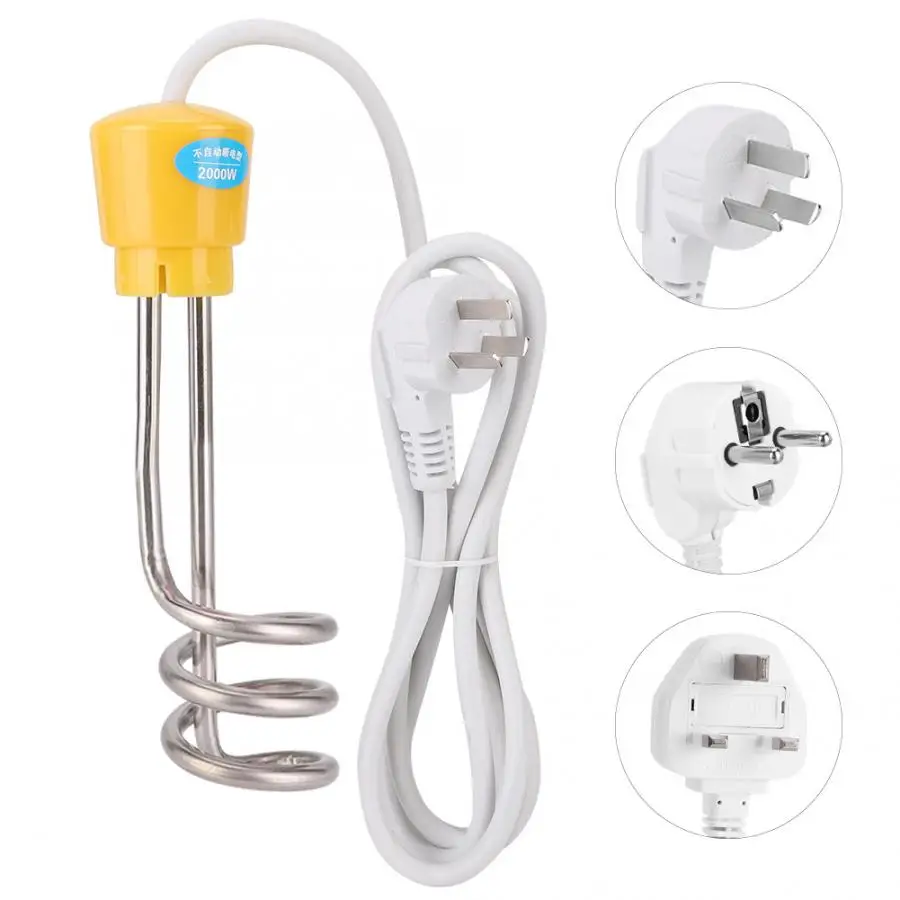 2m 2000W Floating Electric Heater Boiler Water Heating Portable ...