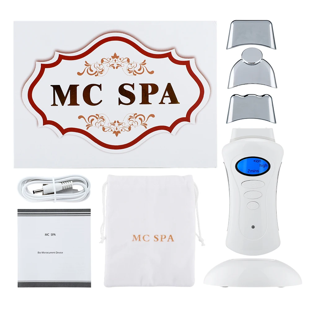 Bio Microcurrent Facial Machine Anti Cellulite Body Slimming Skin ...