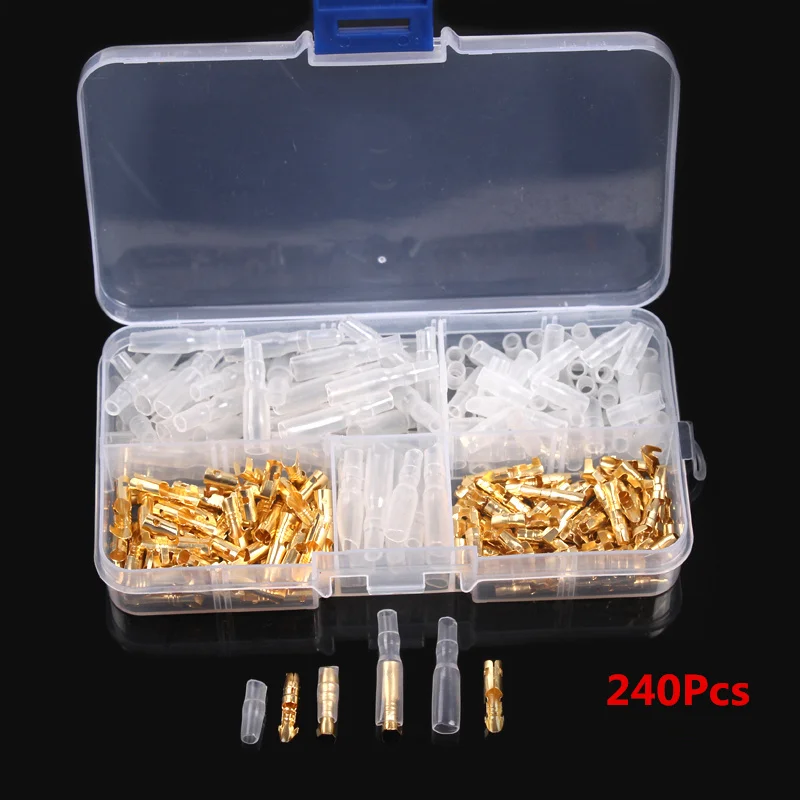 240pcs-60-Set-4mm-Insulated-Male-Female-Bullet-Terminals-Seal ...