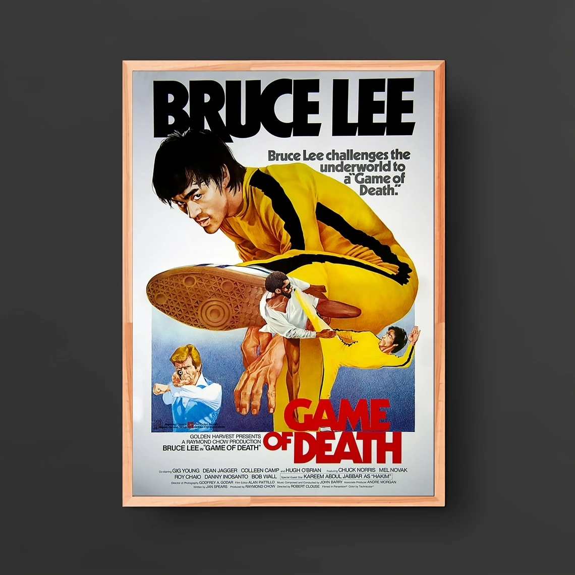 Game Of Death Bruce Lee Poster
