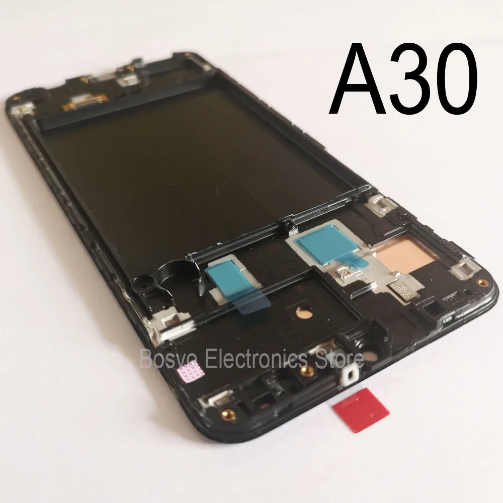 Для samsung A30 ЖК-экран дисплей A305 с сенсорным экраном с рамкой в ...