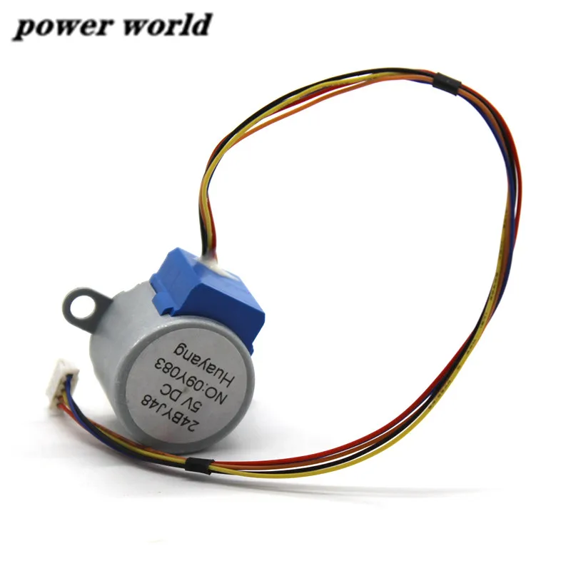 Motor paso a paso pequeño 24BYJ48, varilla de tornillo DC 5V, Motor ...