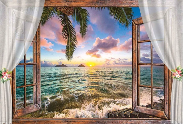 Ocean Scene Backdrop
