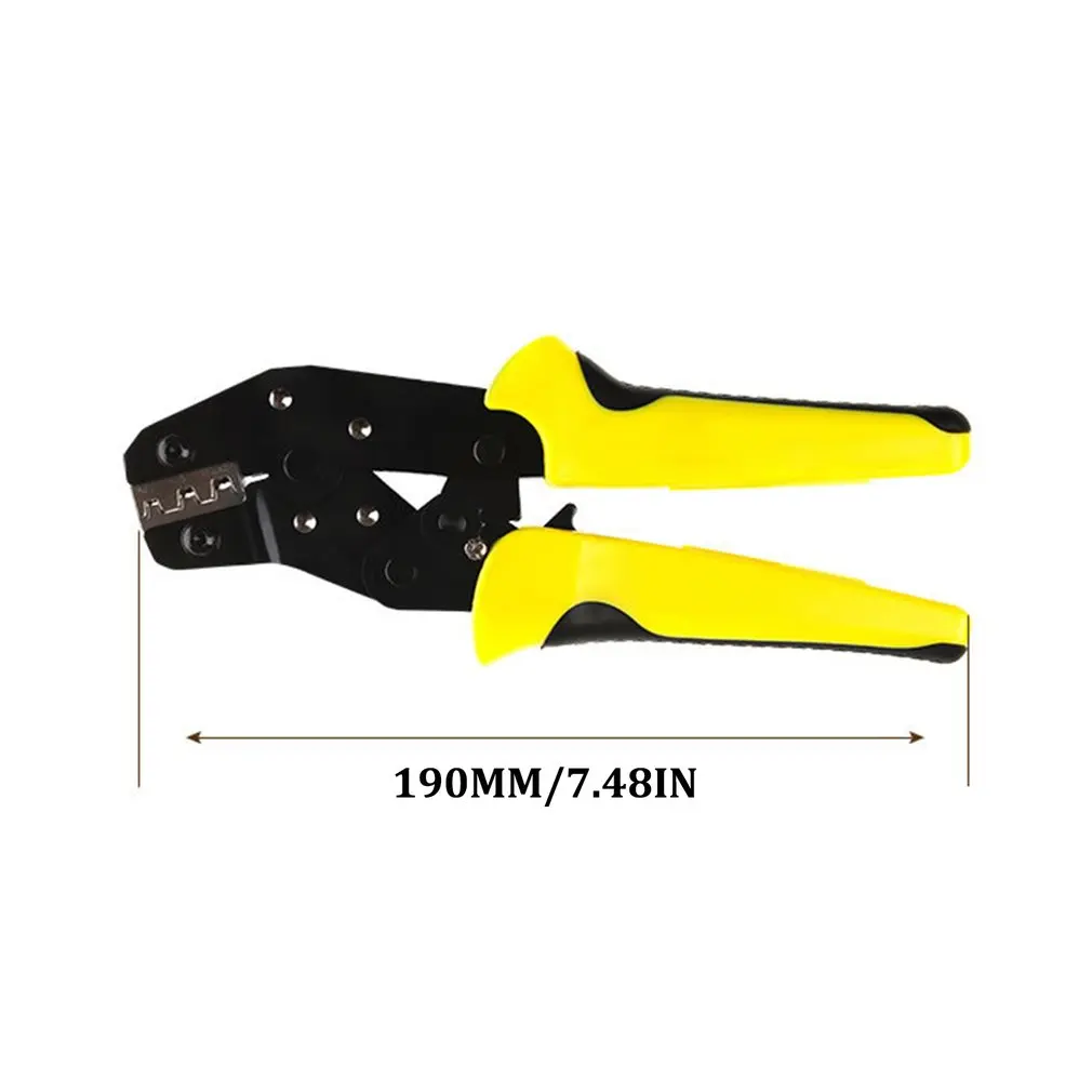 Ratchet Type Bare Terminal Crimping Pliers Plug Spring Crimping Pliers ...