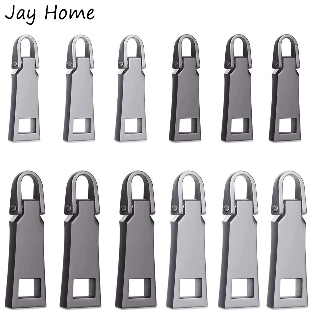 10Pcs-Metal-Zipper-Pull-Tab-Replacement-Clothes-Jacket-Zipper-Pull ...
