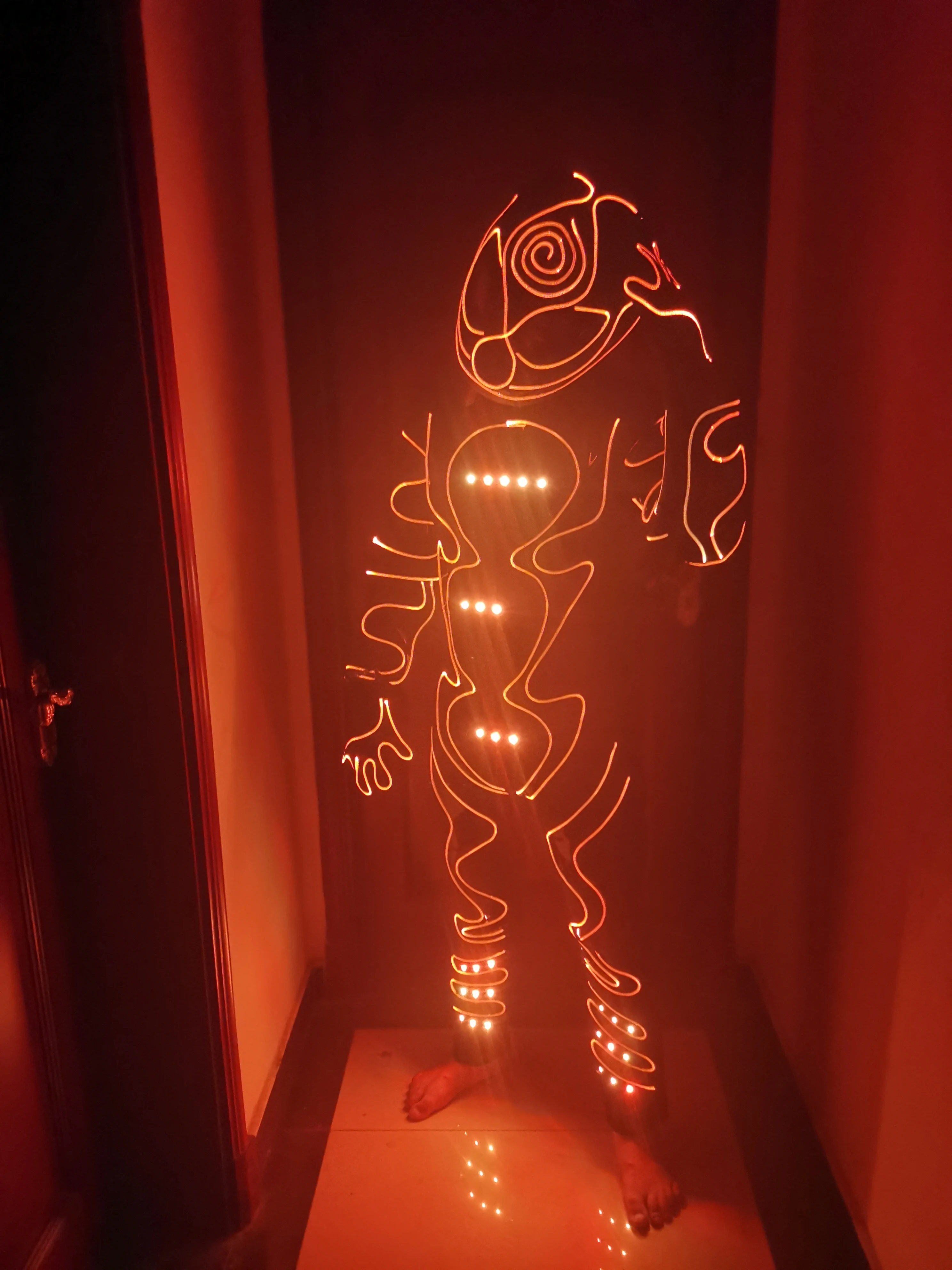 Light Up Tron Clothing