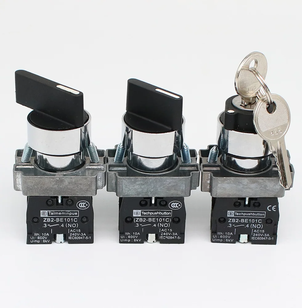 Three Position Turn Switch | Turn Change-over Switch | Button Two ...