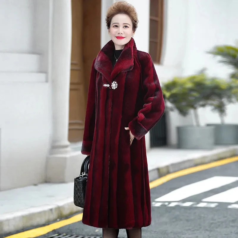 5XL-Women-Winter-Jacket-New-Imitation-Mink-Fur-Coat-Noble-Middle-aged ...