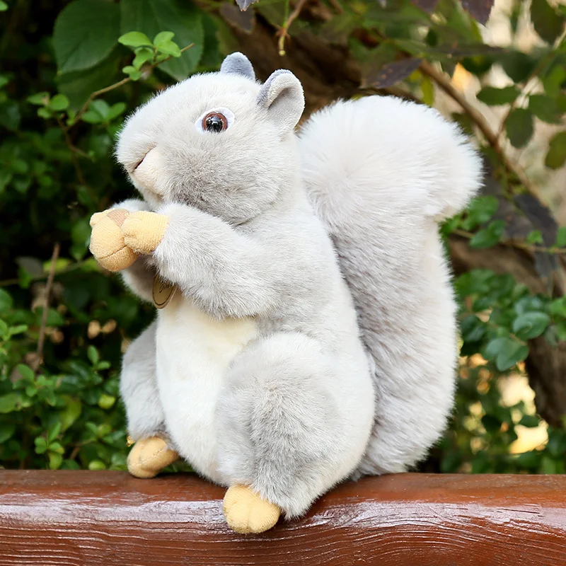 Simulation-Hold-Hazelnut-Squirrel-Plush-Toy-Stuffed-lifelike-Big-Tail ...