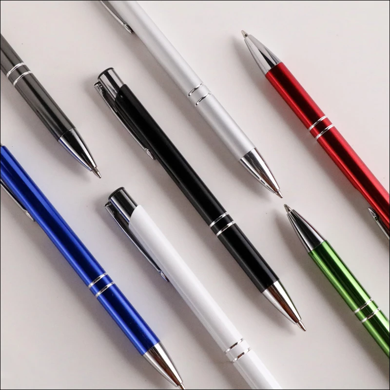 Brand 0.7mm Metal Ballpoint Pen hotel business writing pen Office ...