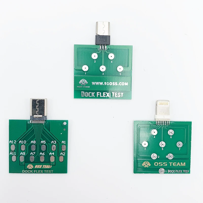 Micro Dock Flex Test Board Testing For U2 Ic Battery Bad Or Good Usb ...