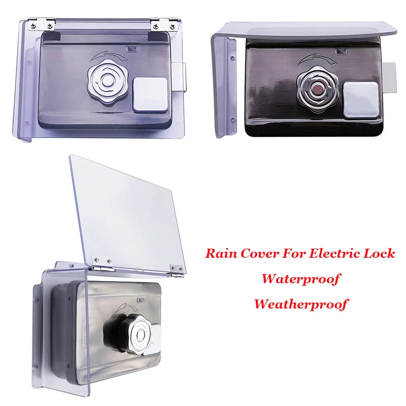 Rain-Cover-For-Electric-Lock-Outdoor-Waterproof-Cover-Rain-Shield ...
