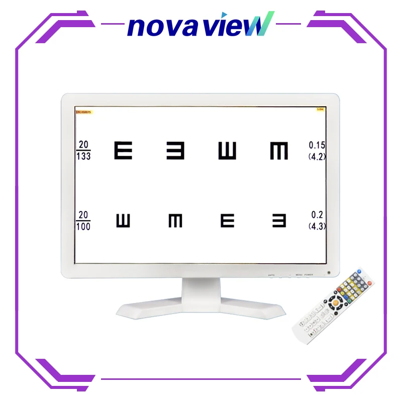 VC 3 Screen Tv Set Available Vision Chart Panel Led Visual Acuity ...