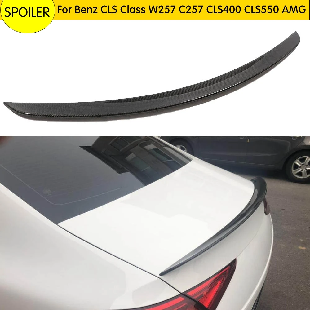 Carbon-Fiber-FRP-Rear-Trunk-Spoiler-for-Mercedes-Benz-CLS-Class-W257 ...