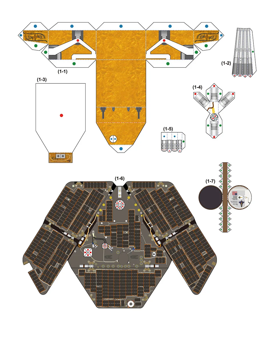 Mars Rover Papercraft