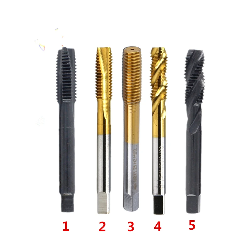 Free-delivery-7pcs-m3-m12-machine-tap-spiral-groove-tap-extrusion-tap ...