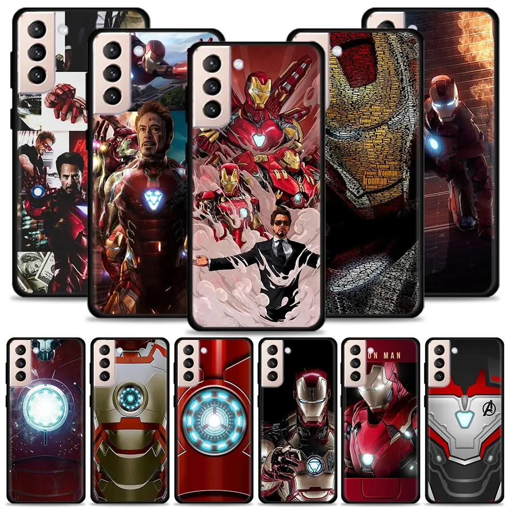 Marvel Iron Man Case For Samsung Galaxy S20 FE S21 Ultra 5G S20 S10 ...